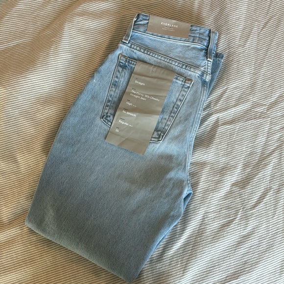 Everlane | Jeans | Nwt Everlane Curvy 9s Cheeky Straight Jean In ...
